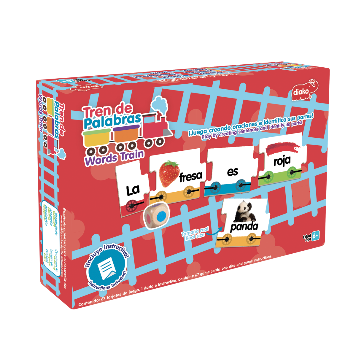 Tren De Palabras Diako Aprende Relacionando Oraciones