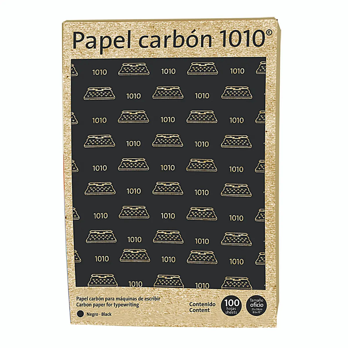 Hojas Papel Carbón 1010g Oficio Base Cera Negra Pelikan 100 Piezas ...