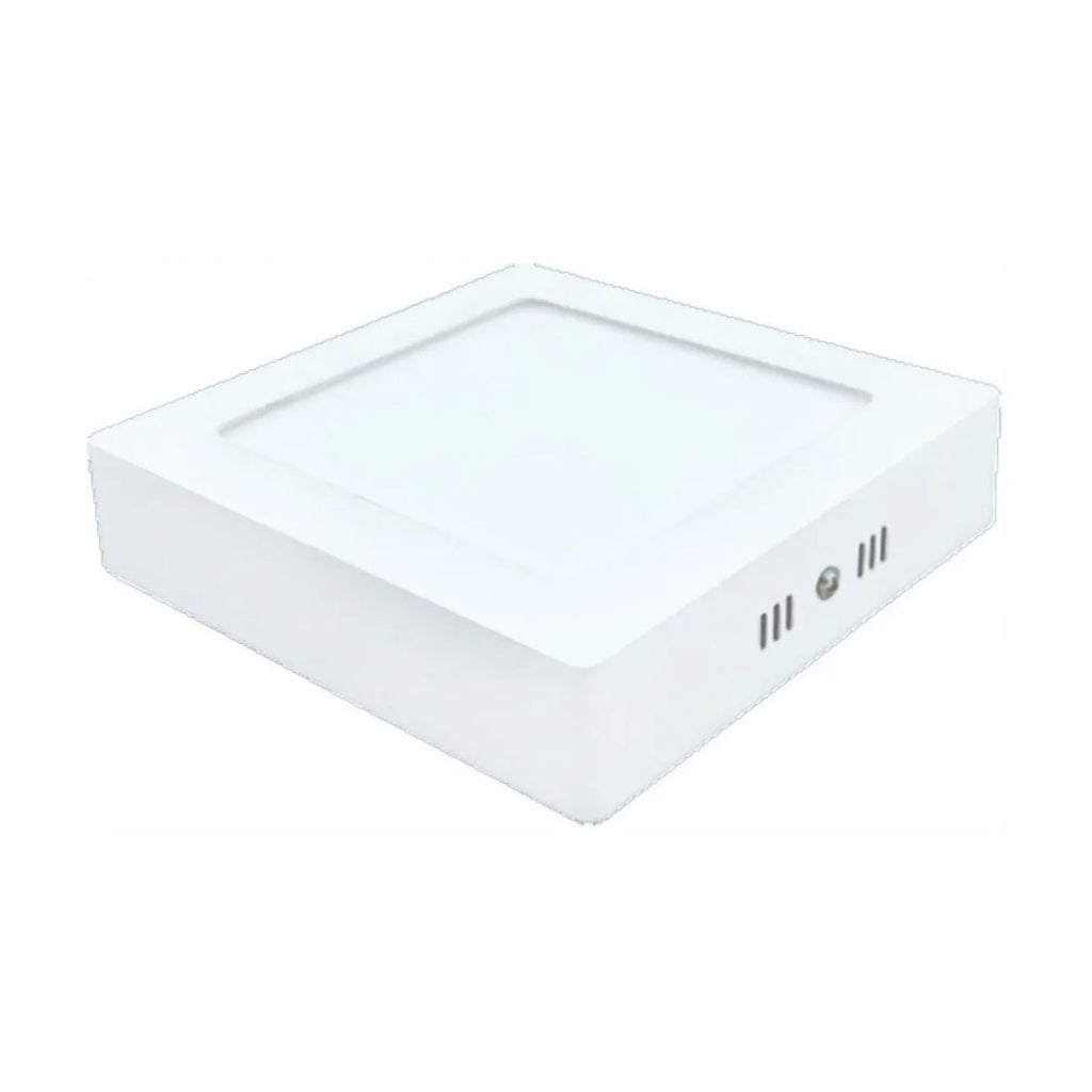 Empotrable Cuadrado Sobreponer Adir 24 W Luz Calida