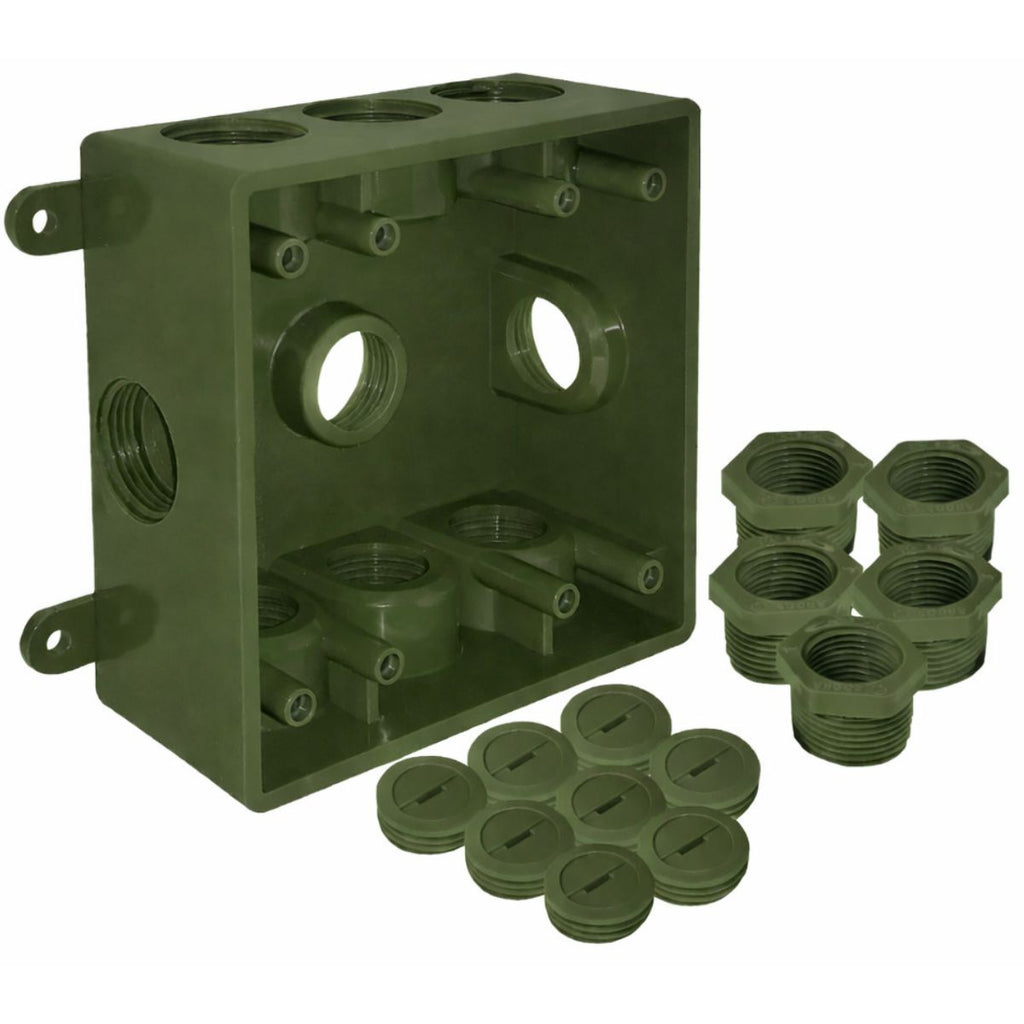 Caja Cuadrada Argos No Metalica Aplicaciones Electricas Iluminacion Ve