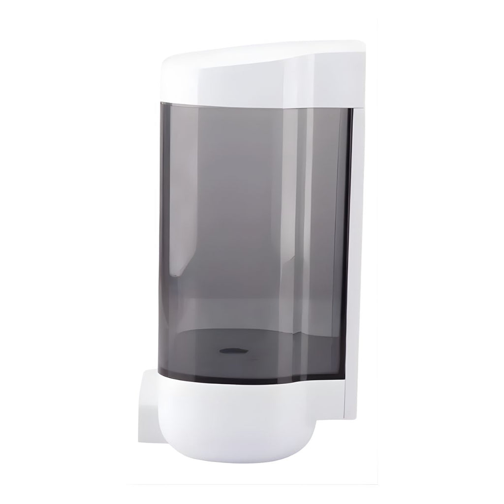 2 Jabonera Humo Oval Abs 1.5 Lt Uso Rudo Rellenable Blanca Blanco