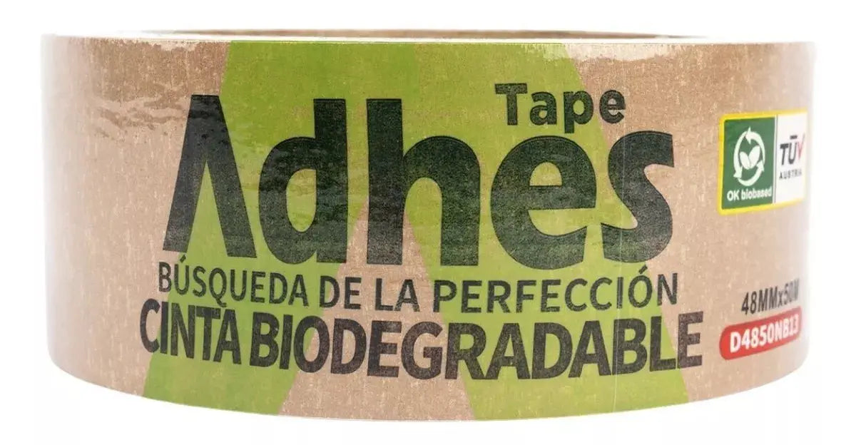 Cinta Adhesiva Papel Kraft Biodegradable Adhes Ecologica 50m ...
