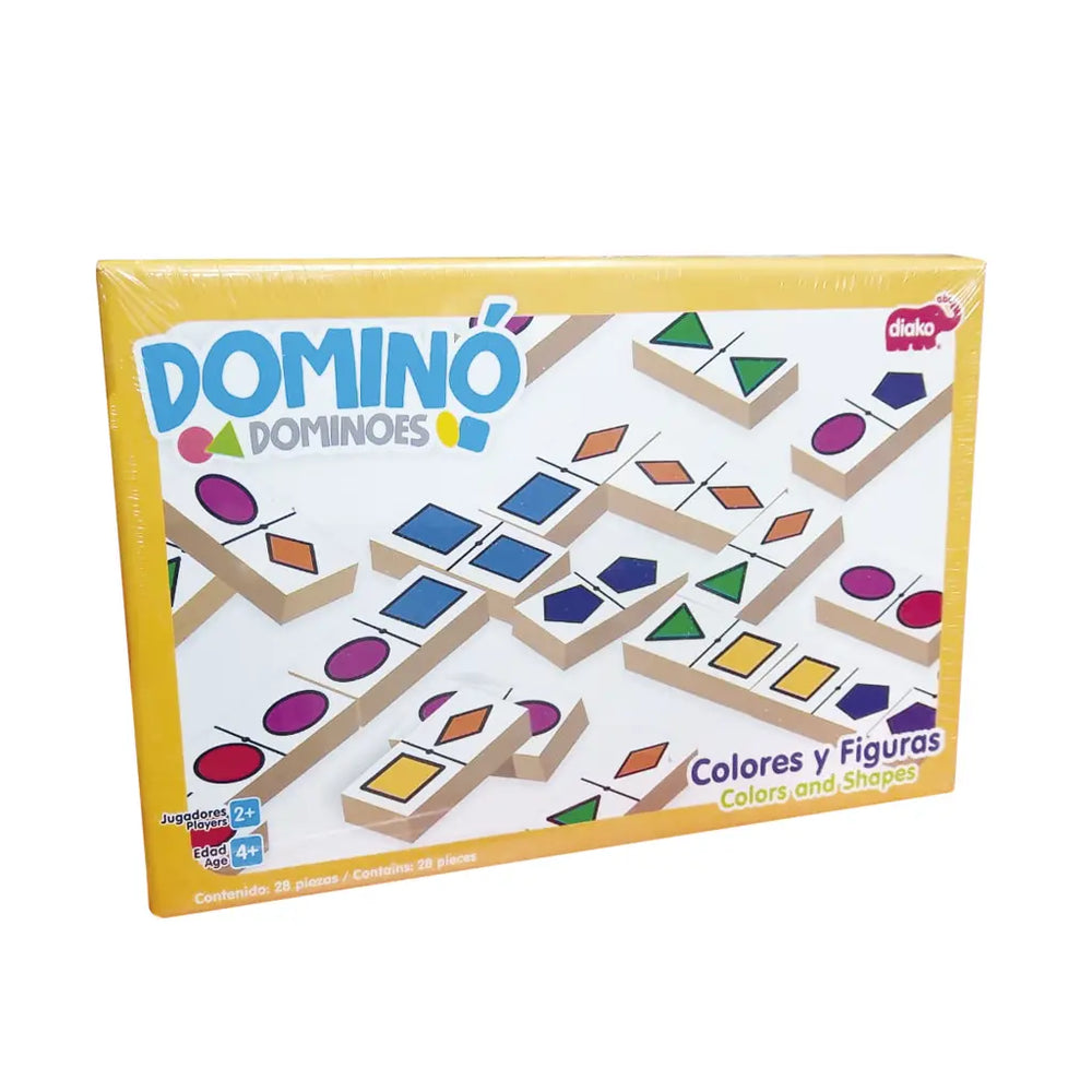 DOMINÓ COLORES Y FIGURAS